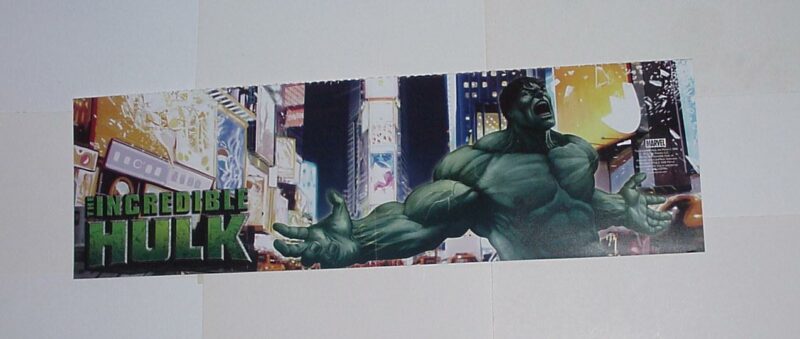 Incredible Hulk Banner Poster # 4 Times Square NY Avengers Movie ...
