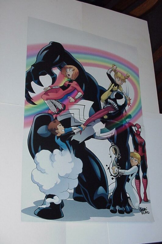 Venom Poster # 5 vs Power Pack Gurihiru Spider-Man - Bidrevolution