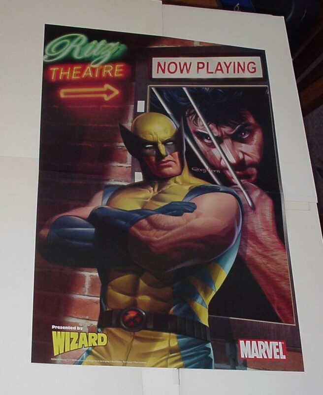 X-Men Movie Poster # 7 Wolverine Hugh Jackman Greg Horn - Bidrevolution